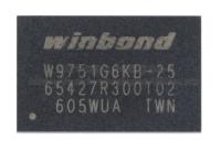 China W9751G6KB-25 DDR2 SDRAM Flash Memory Chip 512Mb 400MHz 84WBGA 1.8V Industrial Grade for sale
