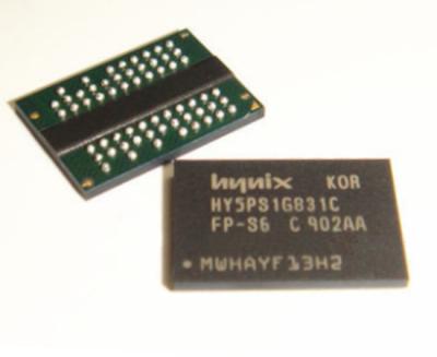 China HY5PS1G831CFP-S6 DDR DRAM Mobile Flash Memory Chip 128MX8 0.4ns CMOS PBGA60 RoHS Compliant for sale