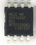 China MX25V1635FM2I 16M SPI Flash Memory IC 80MHz 8SOP Package for Notebook Computers for sale