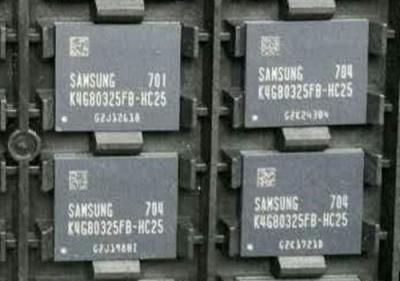 China Samsung GDDR5 8Gb 256Mx32 Memory Chip 8.0 Gbps Speed 170FBGA Package K4G80325FB-HC25 for sale