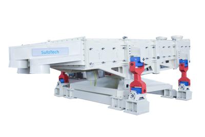 China Variable Elliptical Vibrating Screen Machine 12㎡ for Paper Pulp Fine Particle Material for sale