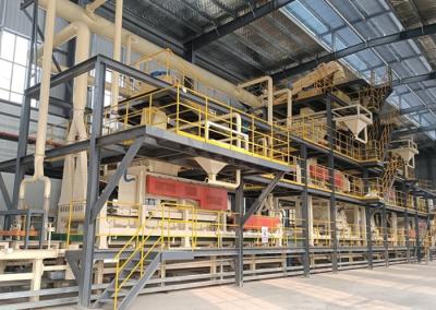 China Mechanical Forming Station Particle Board Making Machine 4-8 ft Uniform Mat Former for sale