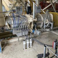 China Particle Glue Blender Machine 3.2-25 Tons Per Hour for sale