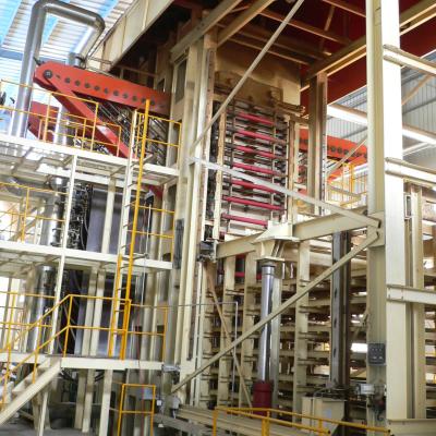 China MDF HDF Multi-Opening Press Line 100-700 Cbm Per Day Fully Automatic Hot Press for sale