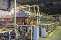 China MDF HDF Continuous Press Production Line 300 to 1500 Cbm Per Day Automatic for sale