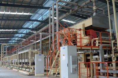 China MDF HDF Continuous Press Production Line 300 to 1500 Cbm Per Day for sale