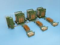 China 30-Layer Hot Press Production Line One-to-Three with Shared Oil Circuit System for sale