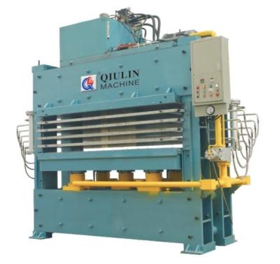 China 400 Ton 5 Layer Hot Press Machine for Plywood Production 2700x1370mm for sale