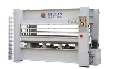 China 120 Ton 3 Layer Hot Press for Plywood Production 1200kN 52.75kW for sale