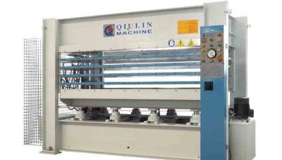 China Customizable 120 Ton 5 Layer Hot Press for Plywood Production 2500x1300mm for sale