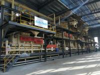 China Multi Openings Particle Board Production Line 300-1500 m3/d Capacity 1000 mm/s Press Speed for sale
