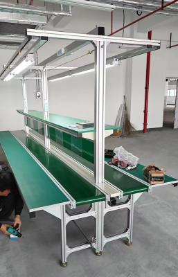 China High Precision Assembly Line Conveyor Belt For Optical Lens Production for sale