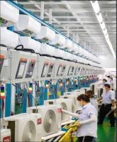 China Home Air Conditioning Outdoor Unit Assembly Production Line for sale