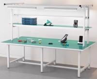 China Custom ESD Workbench With Fume Extraction Ventilated Static Safe Station for sale