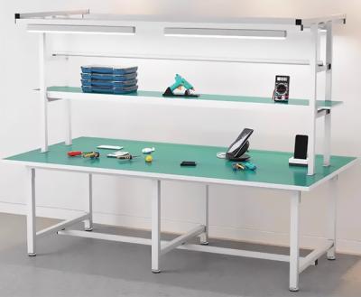 China Custom ESD Workbench With Fume Extraction Ventilated Static Safe Station for sale