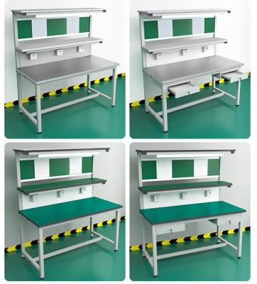 China Anti Fatigue ESD Workbench Comfort Static Safe Work Surface for sale