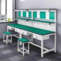China ESD Anti Static Work Bench With Chair Complete Static Control Station for sale