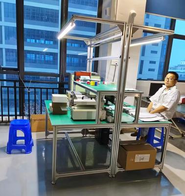 China Ergonomic ESD Workbench Adjustable Height Static Safe Workstation for sale