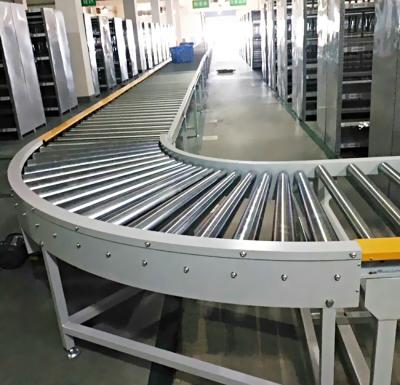 China 800 mm Customized Frame Height Low-Noise Roller Conveyor Line for Urban Facilities 0-10 m/min Belt Speed for sale