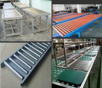 China Aluminium Precision Align Drum Conveyor Assembly Line for Chassis Assembly 10 Meters Customized for sale