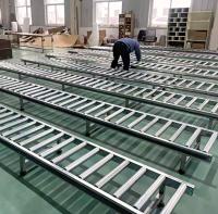 China Explosion-Proof Roller Conveyor Line Customized Frame Width 500 mm Roller Diameter 50 mm Manual for Chemical Plants for sale