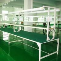 China ESD Workbench 240x120x185cm Anti-Static Assembly Line with 40W LED for sale