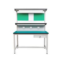 China Anti-Static ESD Workbench 120x60x160cm Steel Aluminum Lab Table for sale