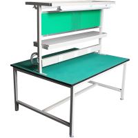 China Industrial Aluminium ESD Workbench 240x120cm with 40W LED and 1 Year Warranty for Cleanroom Assembly for sale