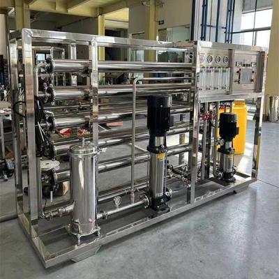 China Professional 1T Two Tank Bipolar Water Purification System Low Noise Industrial Reverse Osmosis Equipment for sale