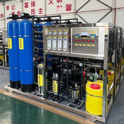 China 1500L Power Saving RO Purified Water System For Industrial Drinking Water for sale