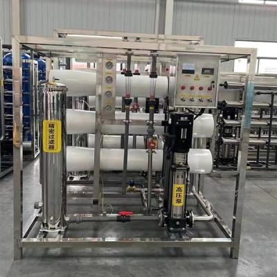 China Water Purification 3 Ton Of Double-stage Reverse Osmosis Equipment For Drinking Water Treatment for sale