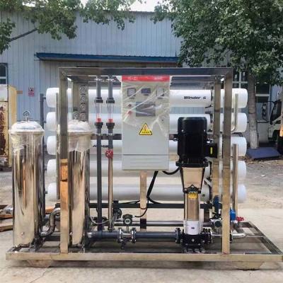 China 10 Tons Of Single-stage Reverse Osmosis Water Treatment Machines for sale