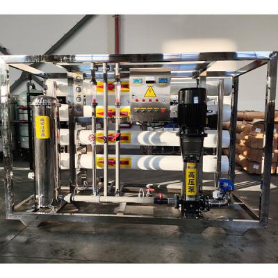 China 8T Single Stage Of High Quality Time Saving Reverse Osmosis Equipment for sale