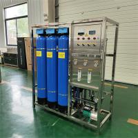 China 0.5 Ton Of Unipolar Reverse Osmosis Water Treatment Equipment For 3 Tanks Treatment Machine Plant for sale