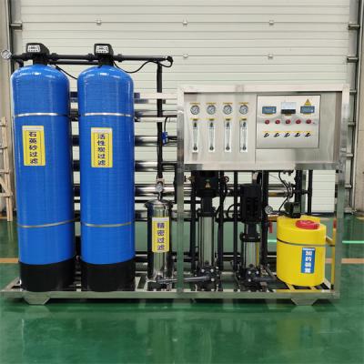 China Stainless Steel Convenient Operation Reverse Osmosis Water System For Construction Works for sale