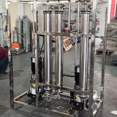 China 0.25T Two Tanks Of Double-Stage Stainless Steel Reverse Osmosis Equipment For Industrialization for sale