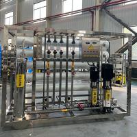China 4T Double Stage Reverse Osmosis Equipment For Commercial Water Purification for sale