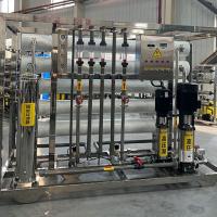 China Double Stage Video Outgoing-Inspection Provided 4 Ton Reverse Osmosis Water Desalination Machine for sale