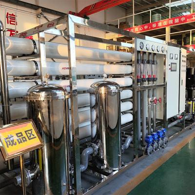 China Water Temp 10-40C Reverse Osmosis System for Complete Bottling Line Water Treatment 30 ton for sale