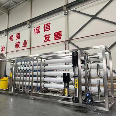 China 380V/1.5Kw Double Treatment Reverse Osmosis Water Purification Plant For 12 Ton Water for sale