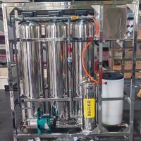 China 2 Tons Resin Automatic Operation Water Softening Equipment Four Stage Filtration for sale