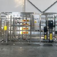 China Double Stage Natural Color Water Purification System Reverse Osmosis 6T for sale