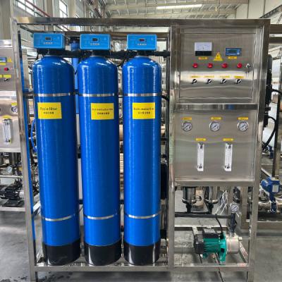 China 500L/H Capacity Reverse Osmosis Water Treatment System for Water Desalination Machine for sale