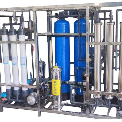 China 0.25 Tons Of Double-Stage PVC Reverse Osmosis Water Treatment Equipment High Efficiency for sale