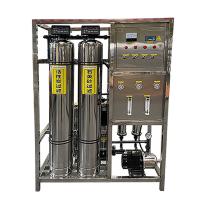 China 0.5 Tons Two Tanks High Efficiency And Filter Thoroughly Reverse Osmosis Equipment for sale
