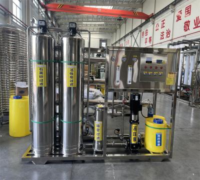 China High-Tech RO Pure Water and Mineral Water Filtration and Purification Treatment Plant Machinery for sale