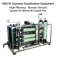 China 500L/H Seawater Desalination Equipment | High Efficiency Reverse Osmosis System for Marine & Coastal Use for sale