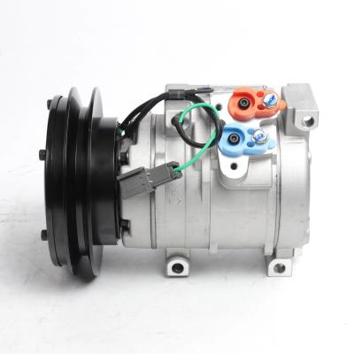 China 20Y-810-1260 Air Conditioner Compressor for KOMATSU Excavator PC200-8 PC220-8 PC240-8 for sale
