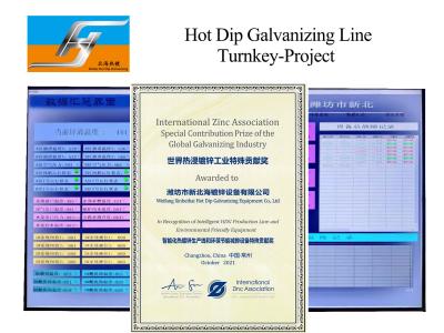 China Hot Dip Galvanizing Production Line with Zinc Kettle & Furnace - 30+ Years Experience in Turnkey Solutions for sale