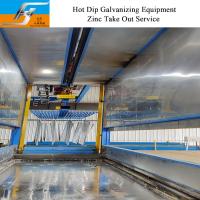 China Environmental Hot Dip Galvanizing Furnace Equipment with 95% Fume Removal Rate and 25 mg/m³ Emission Control for sale